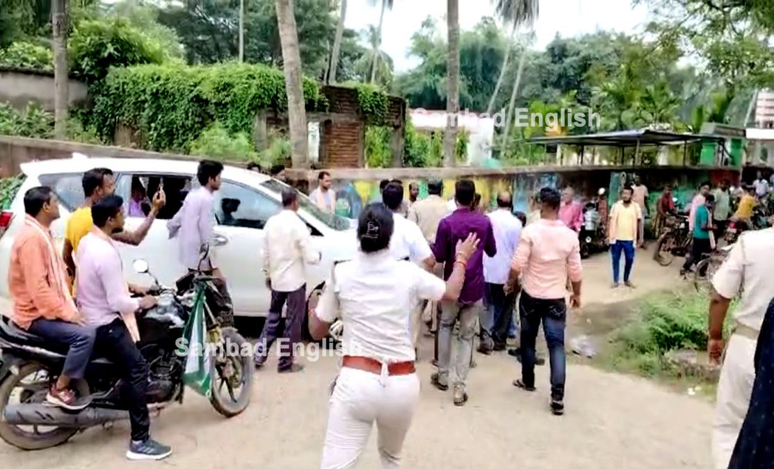 Former Odisha Minister Samir Dash faces protest in his constituency ...