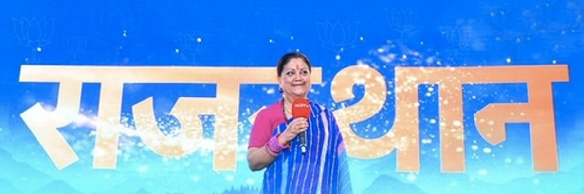 BJP bends: Raje, 10 MLAs of her camp given tickets in Rajasthan