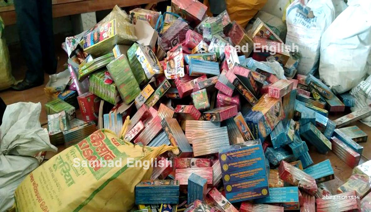 Firecrackers worth more than Rs 20 Lakh seized in Odisha’s Balasore, 2 ... Firecrackers worth more than Rs 20 Lakh seized in Odisha’s Balasore, 2 ...