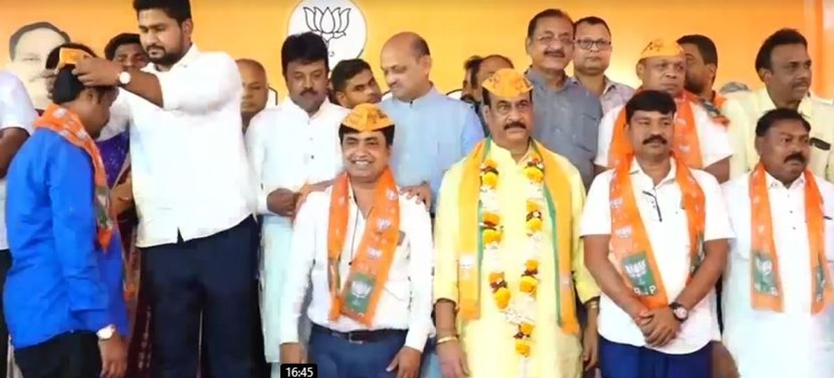 Odisha MLA Premananda Nayak, rebel BJD leader Rajendra Das join BJP