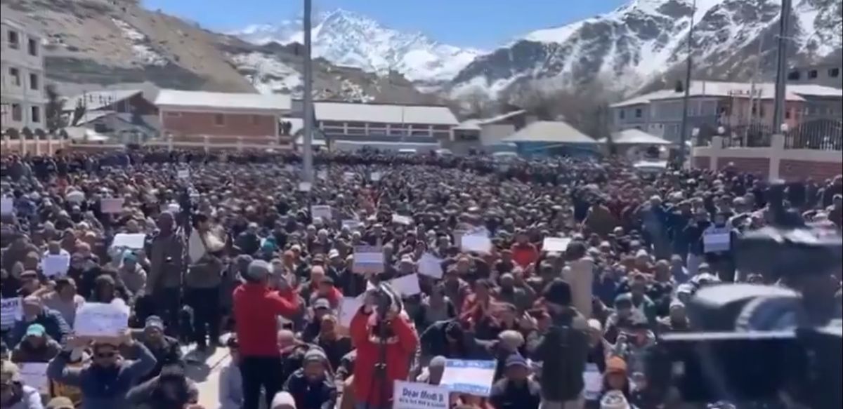 Ladakh agitation intensifies as protesters threaten march to border ...