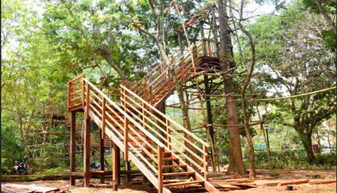 Tree house, Japanese Garden coming up at Jaydev Vatika in Odisha capital