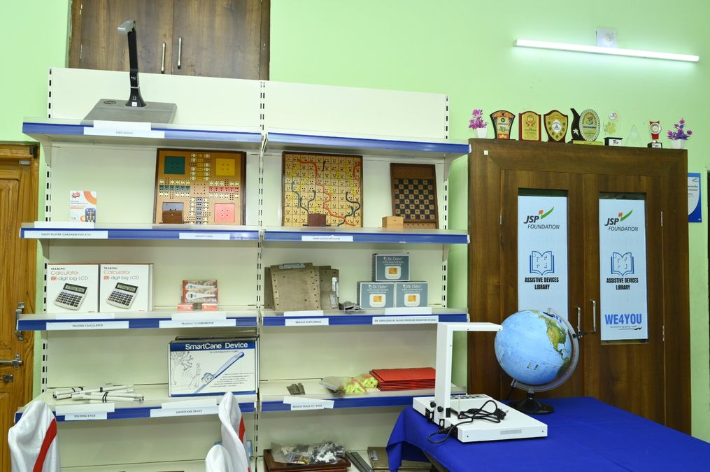 JSP Foundation launches advanced assistive devices library for visually ...