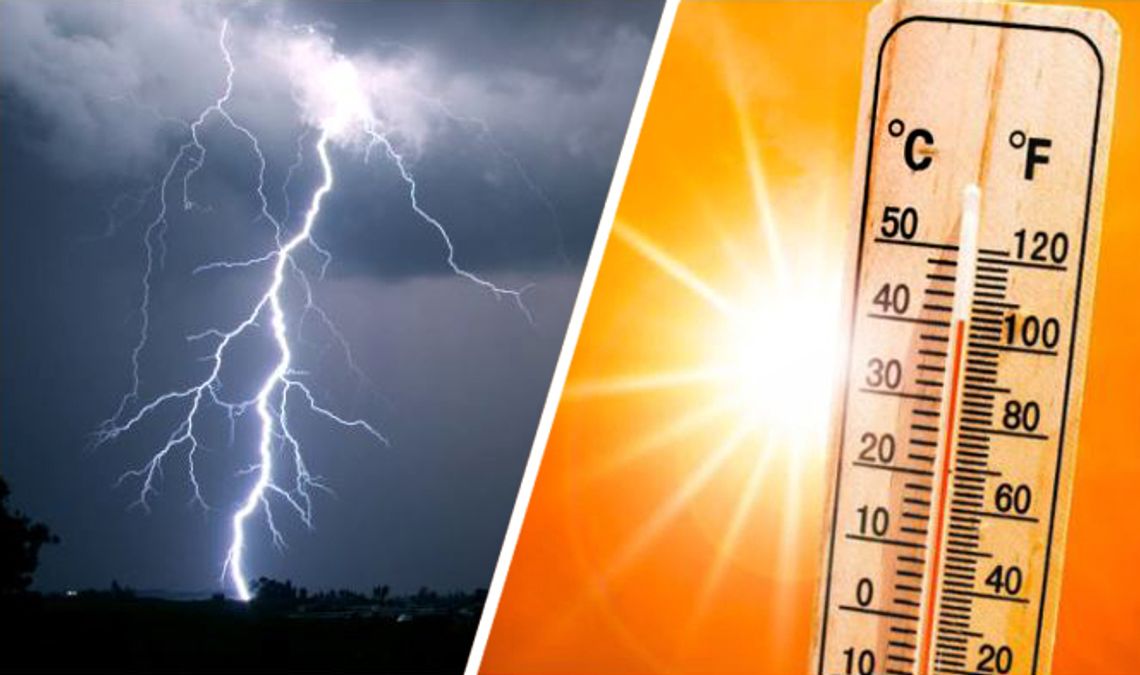 Yellow alert: Thunderstorm with lightning, hot & humid condition very ...