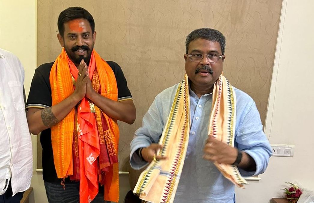 Expelled BJP leader Himanshu Sahoo joins party after defeating BJD ...