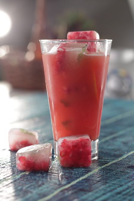 Pomegranate Ginger Cooler