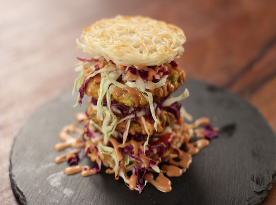 Noodle Burger Bun