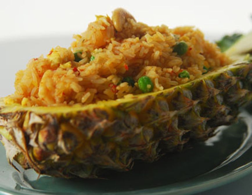 Spicy Pineapple Fried Rice