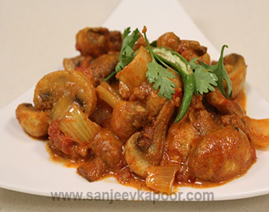 Mushroom Do Pyaza Goan Style