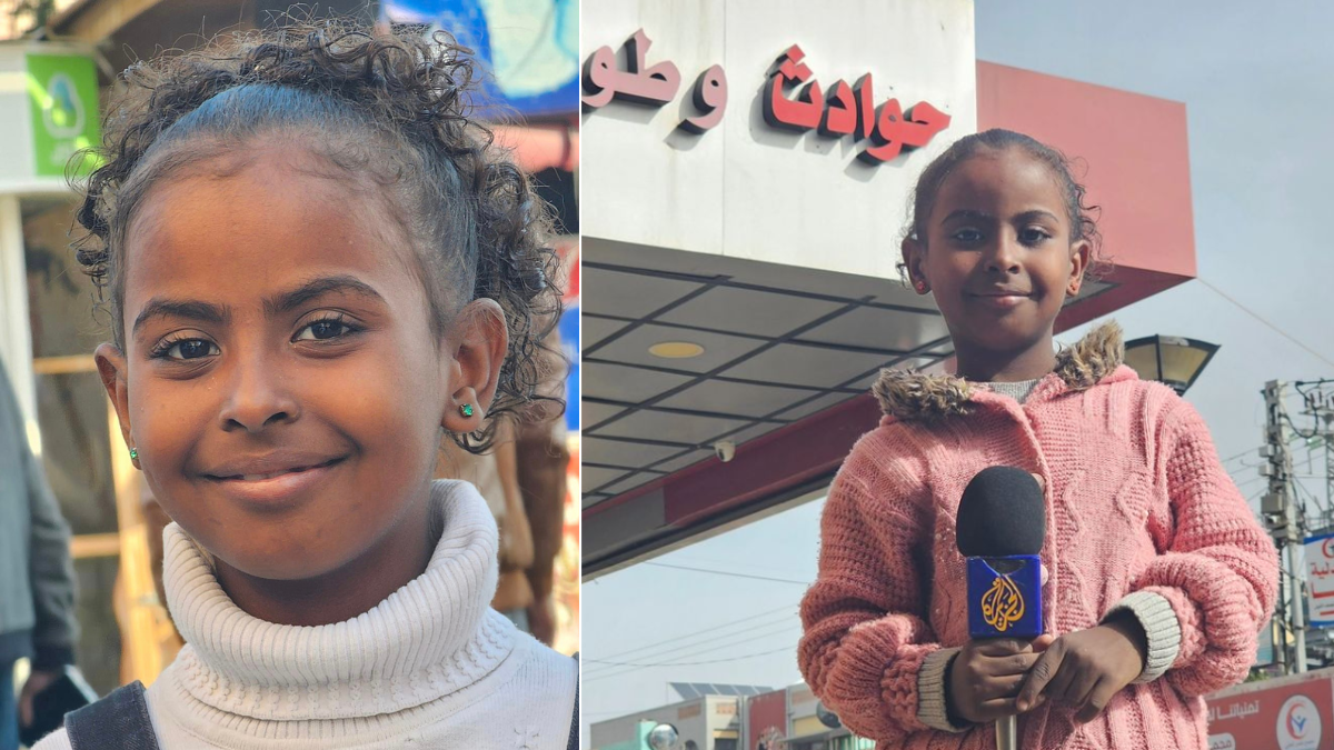 Meet 9-Year-Old Lama Jamous, Palestine's Youngest News Reporter