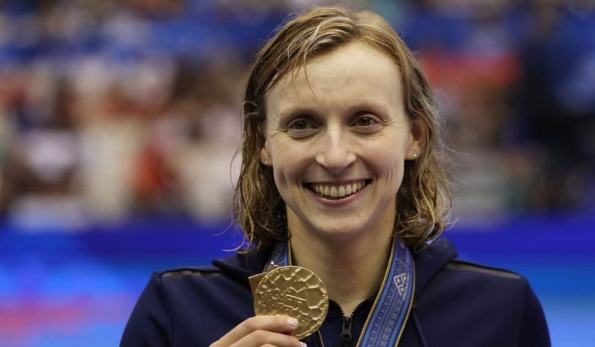Katie Ledecky Breaks Michael Phelps’ Most Individual Titles Record