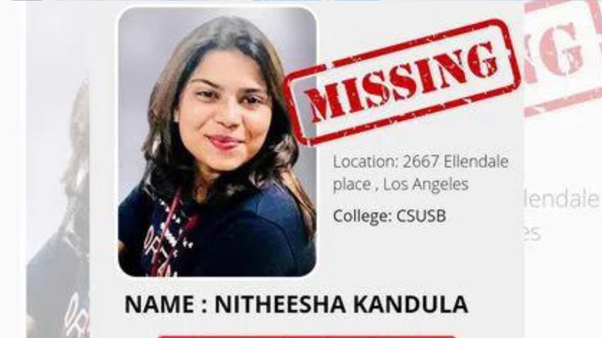 Who Is Nitheesha Kandula? Indian Student, 23, Who Went Missing Found Safe