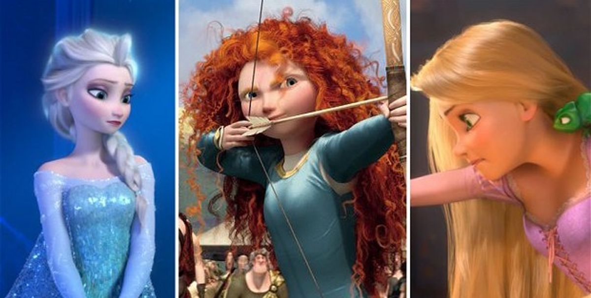 Meet the new role-models for young girls: The Disney princesses