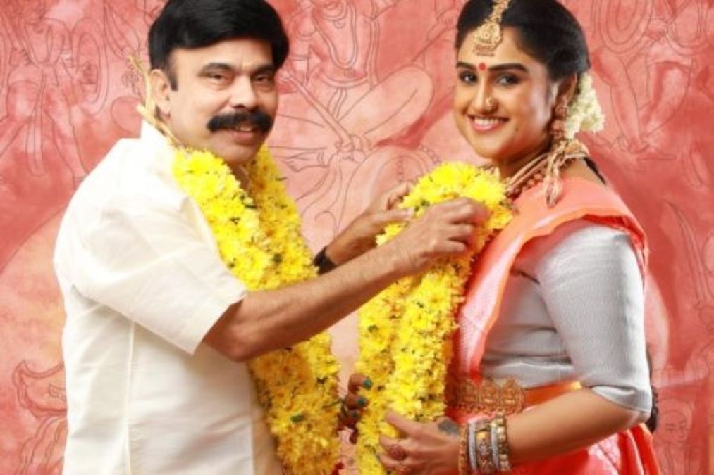 Bigg Boss Tamil Contestant Vanitha Vijayakumar's Newly Wed Pic Leaves ...