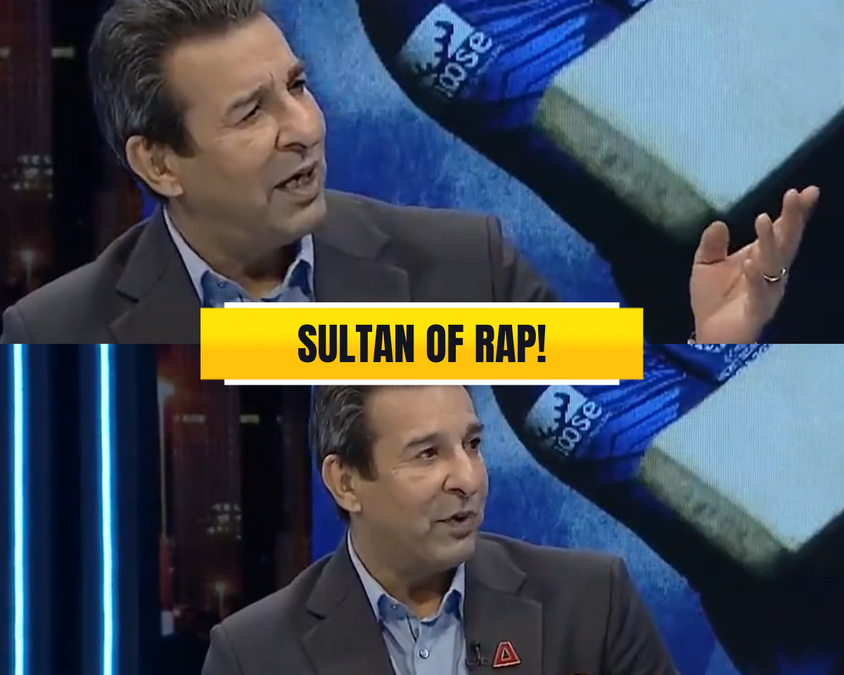 WATCH: Legendary Pakistan speedster Wasim Akram’s first rap song goes viral