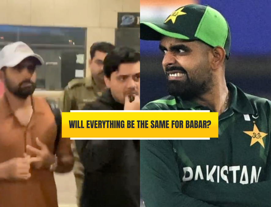 Watch Pakistan Captain Babar Azam Arrives In Lahore Pcb To Take Call