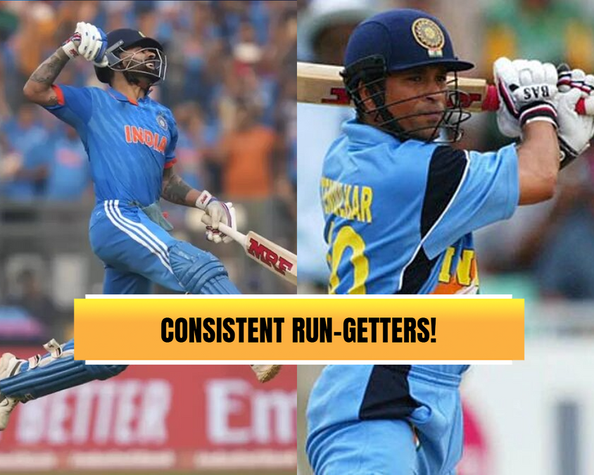 Most runs in single edition of men's ODI World Cup