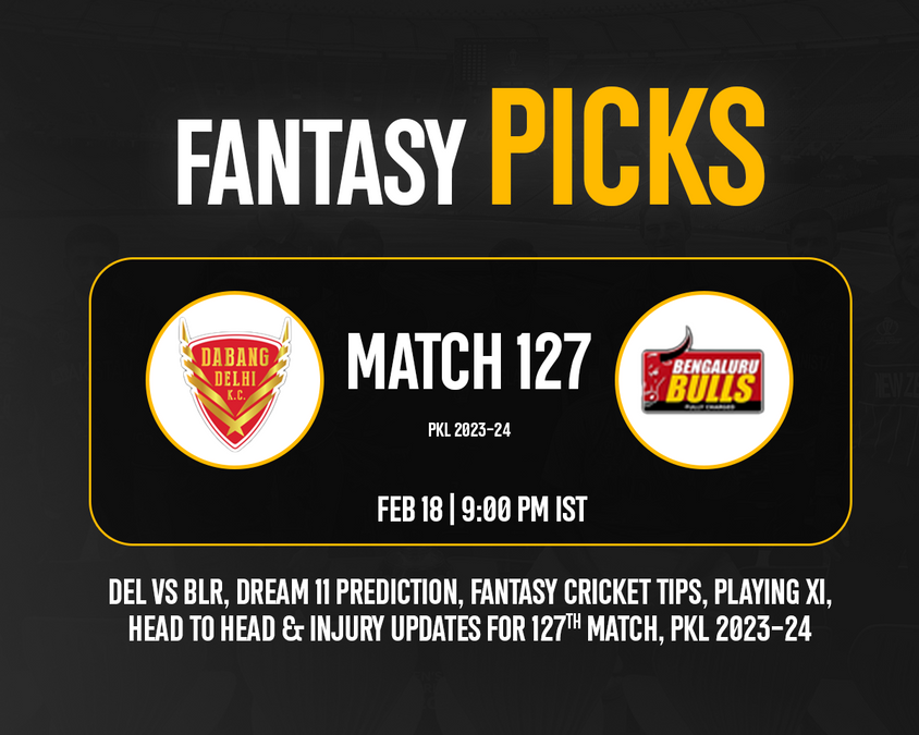 PKL 2023-24: DEL vs BLR Dream11 Prediction, Match 127, Fantasy Kabaddi ...