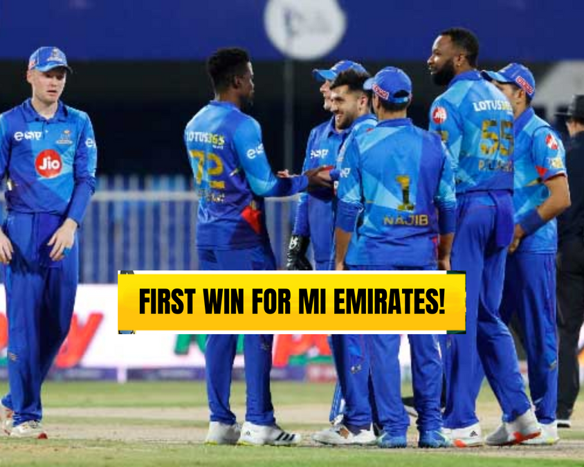 ILT20: MI Emirates thrash Gulf Giants by 18 runs in Match 4
