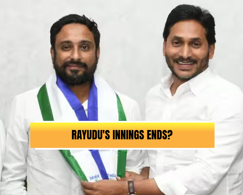 Ambati Rayudu quits politics mere days after announcing his plunge into electorate