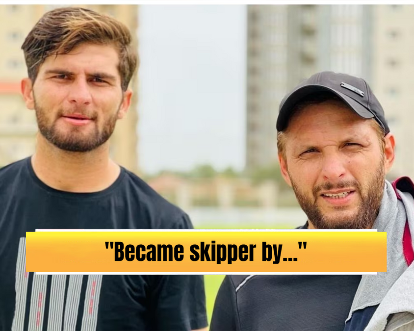 Watch Shahid Afridi Trolls His Own Son In Law Shaheen Afridi Over