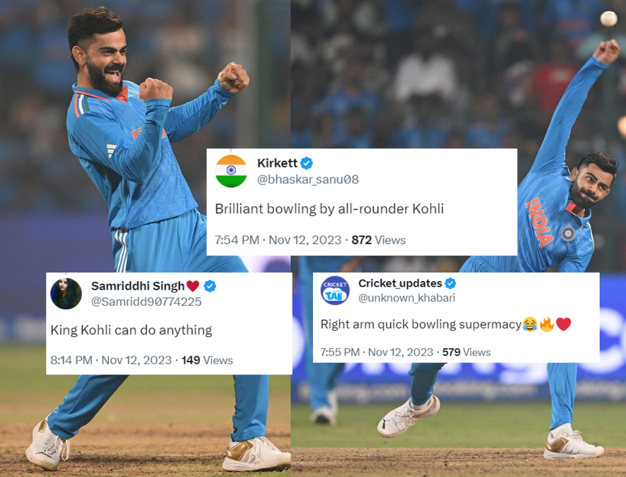 'Man with a golden arm' - Fans erupt as Virat Kohli picks fifth ...