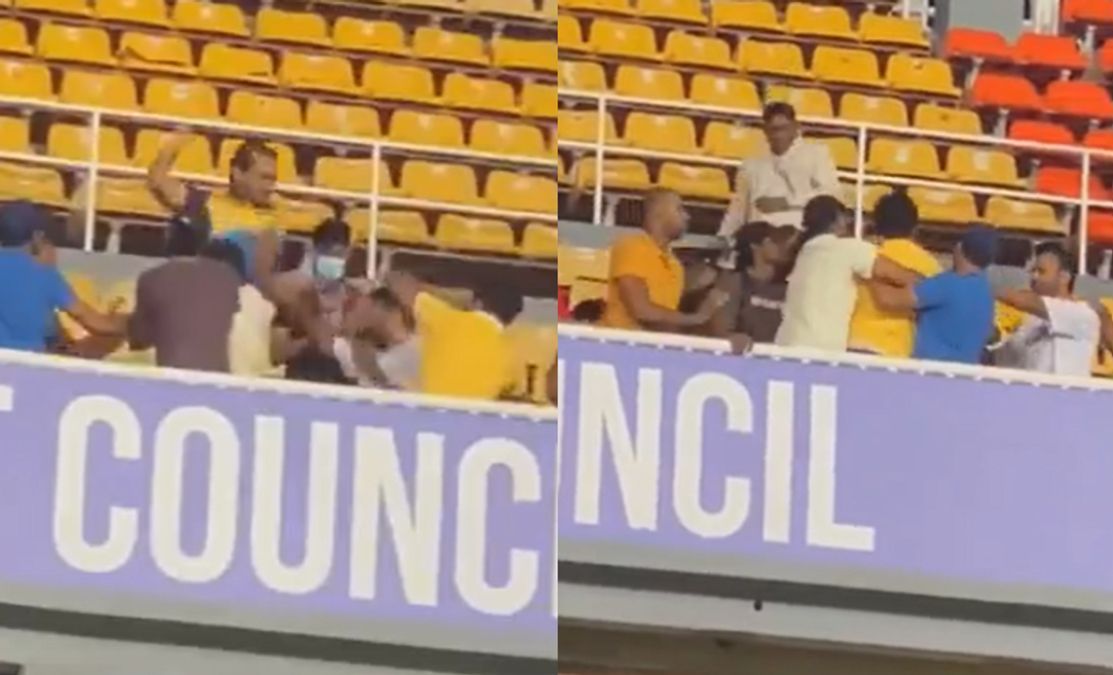 WATCH: India and Sri Lanka fans clash after their Super 4 match of Asia ...