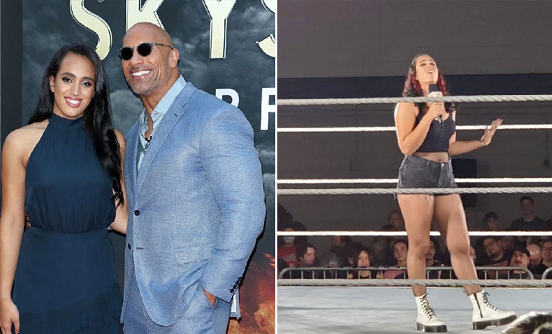 Former WWE superstar Dwayne Johnson's daughter Ava issues warning for ...