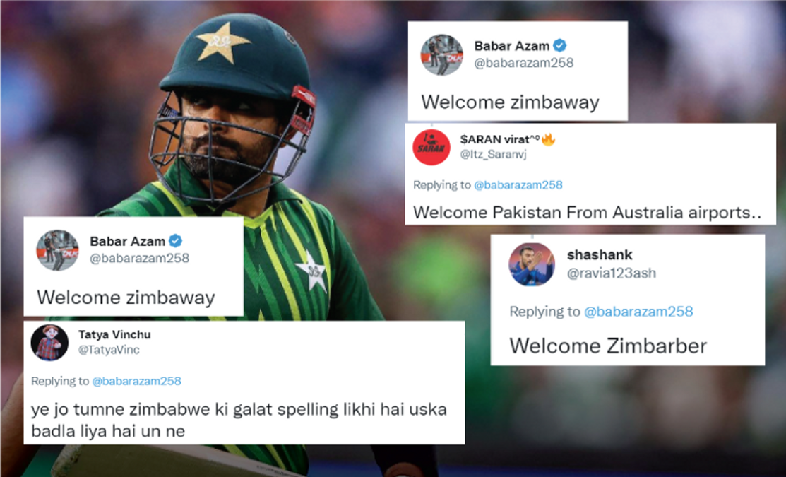 'That's the way, Zimbaway' - Fans troll Babar Azam for old tweet from ...