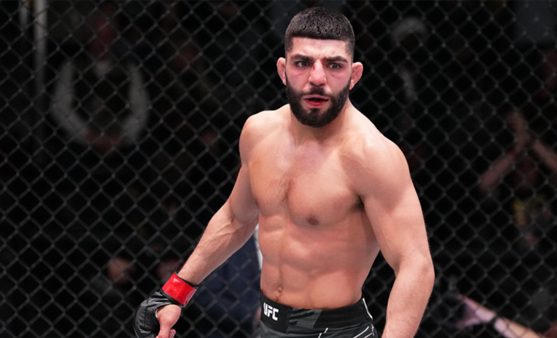 Rising UFC contender Amir Albazi celebrates his greatest with title ...