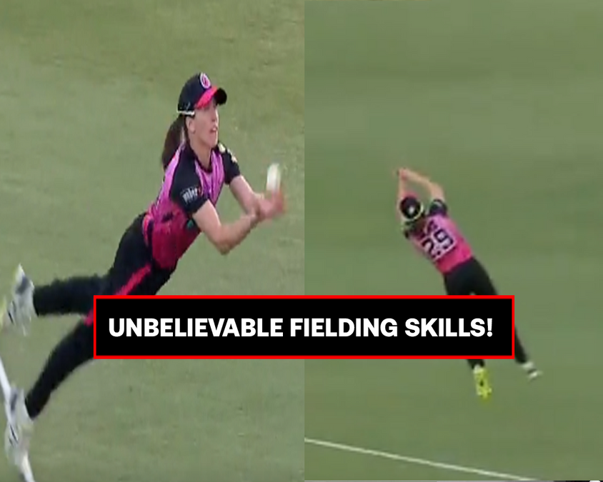 WATCH: Erin Burns' jaw-dropping fielding heroics in WBBL 2023