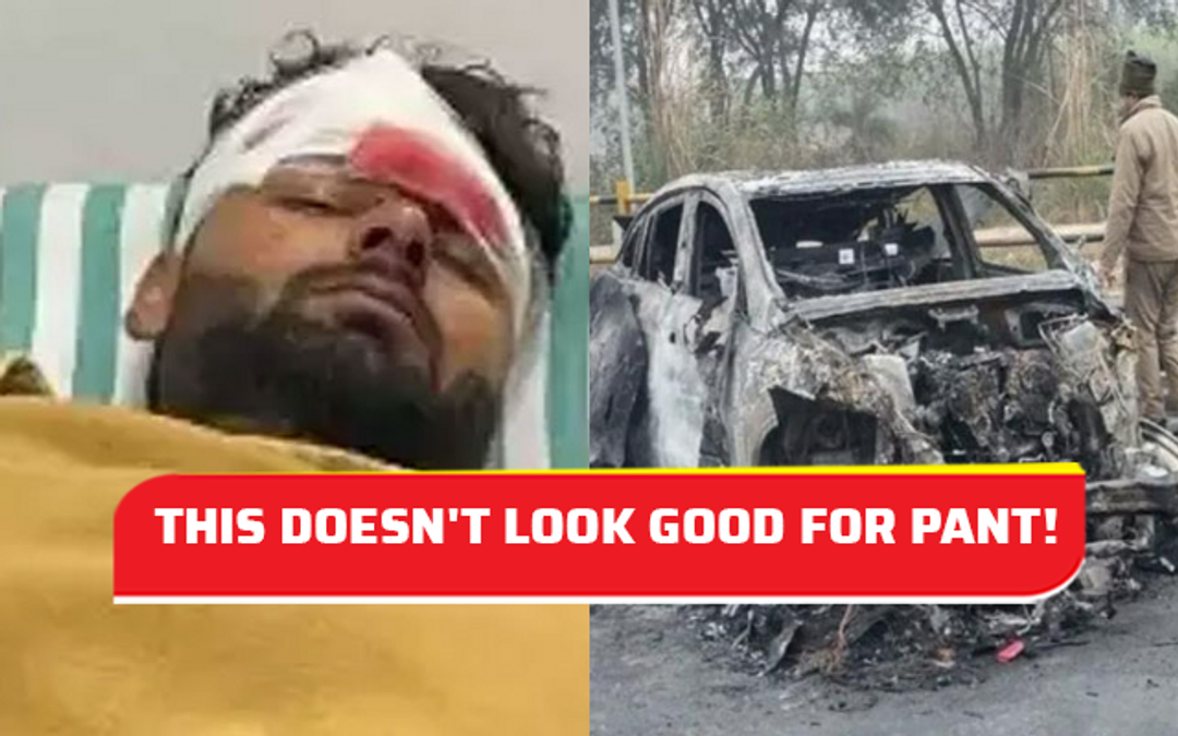 India cricketer Rishabh Pant has met with car accident, suffers ...