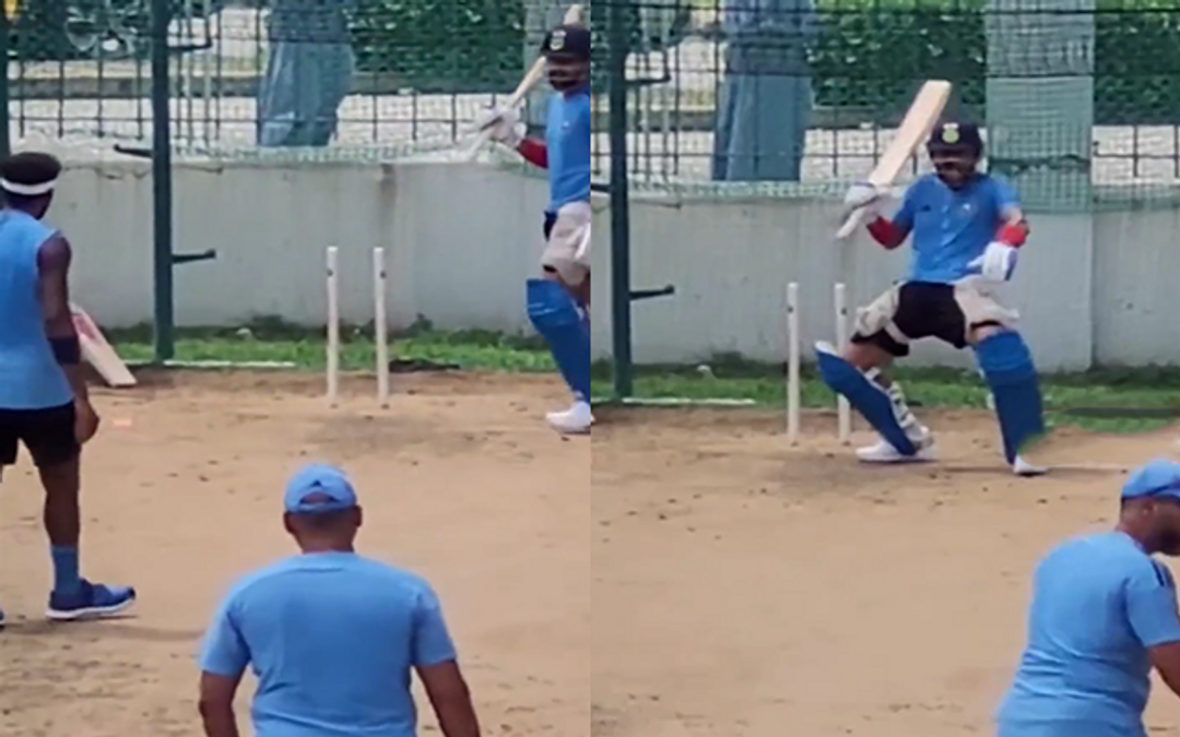 WATCH: Virat Kohli makes hilarious gesture towards Hardik Pandya in ... WATCH: Virat Kohli makes hilarious gesture towards Hardik Pandya in ...