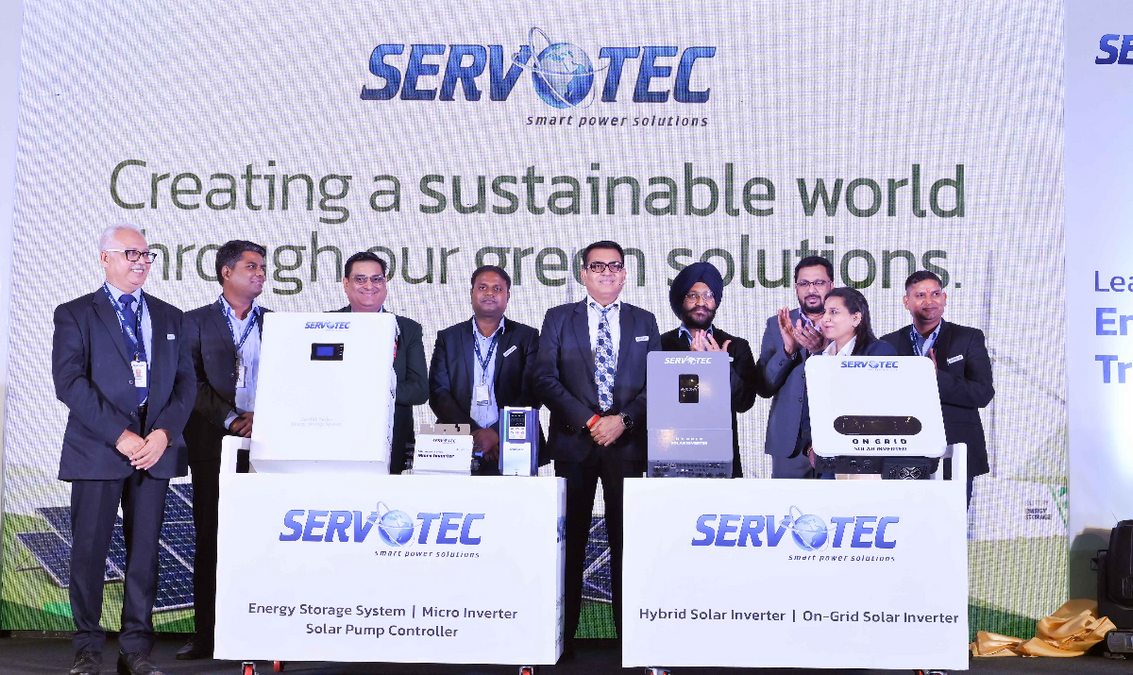 Servotech Unveils New Solar Inverters and Energy Solutions