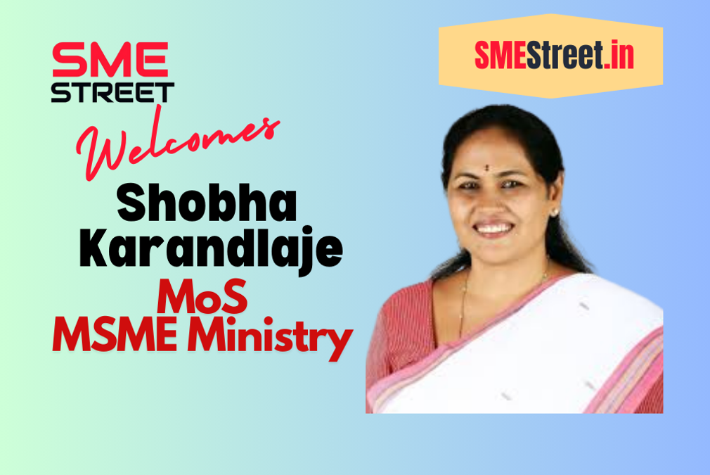 Shobha Karandlaje Takes Charge as MoS of MSME Ministry Shobha Karandlaje Takes Charge as MoS of MSME Ministry