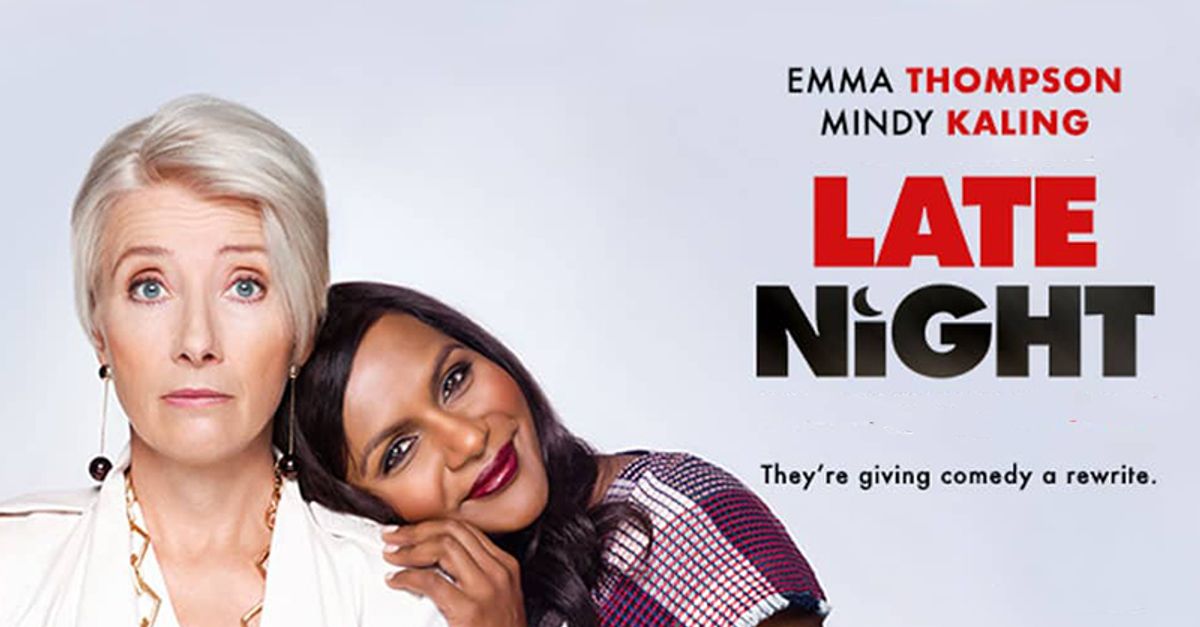 Friday Streaming - Late Night on Netflix is a satirical comedy with all ...