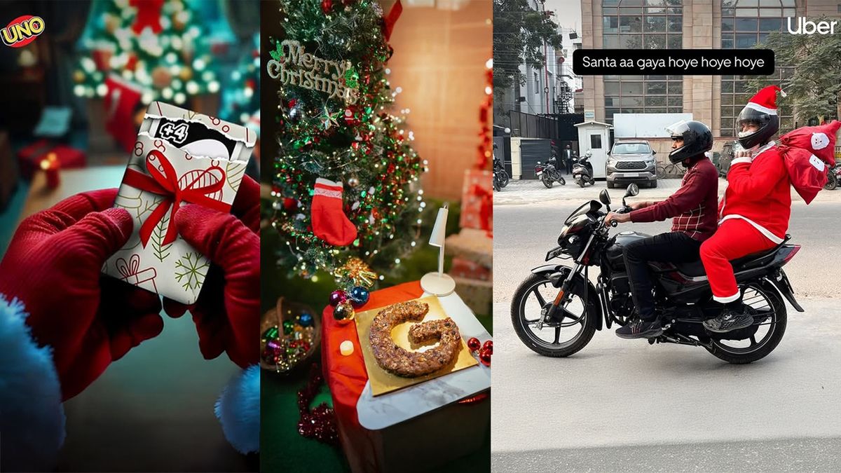 Festive spirit shines through Christmas brand creatives