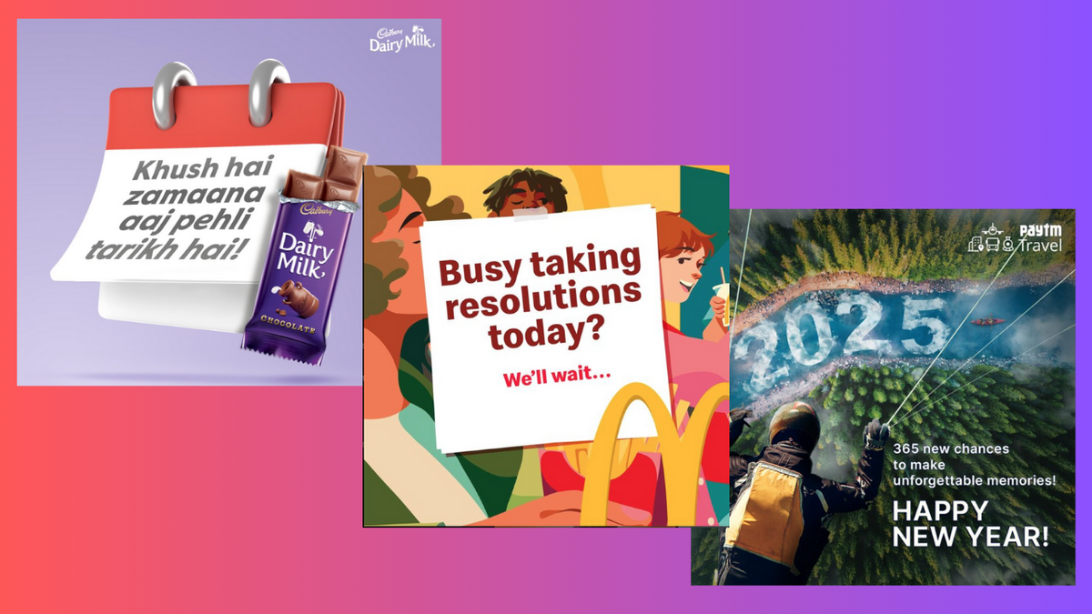 How brands welcomed 2025 with fresh creatives