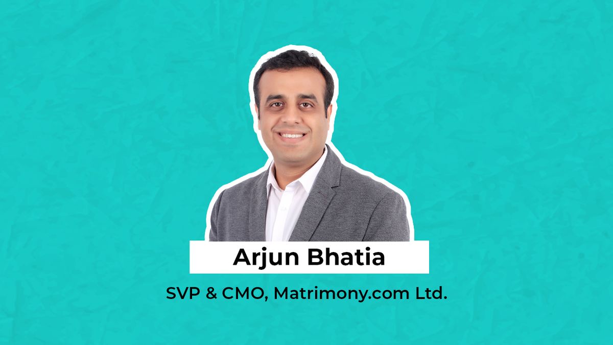 CMO Arjun Bhatia on how Bharat Matrimony blends tradition and technology