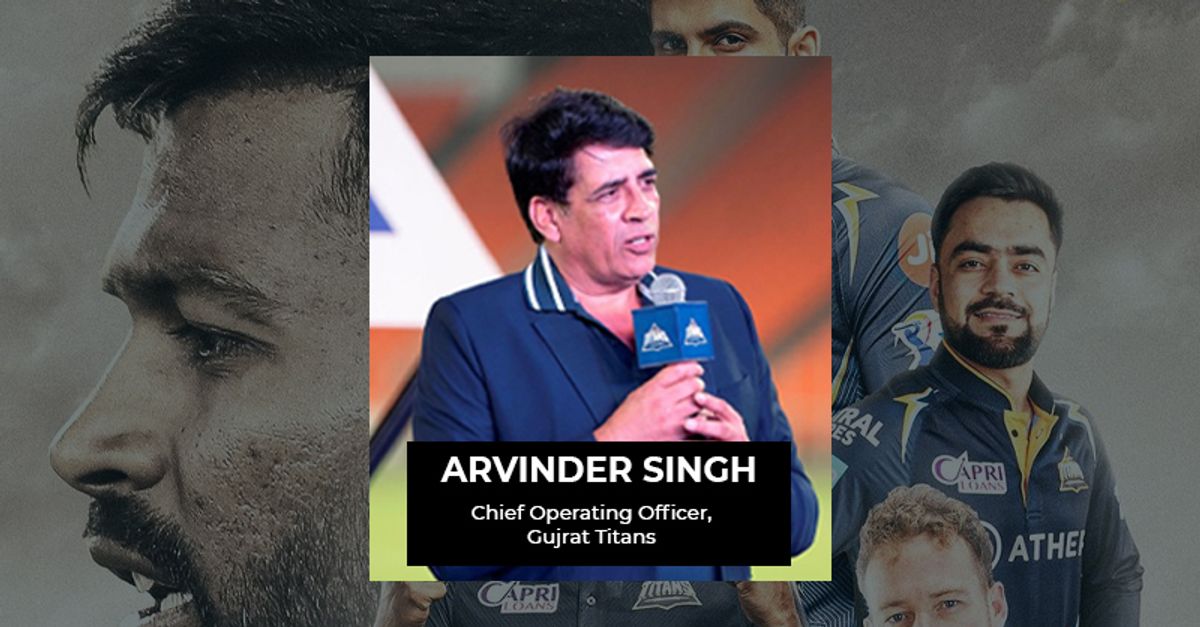 #SSIPWatch: Gujarat Titans Branding Strategy - Arvinder Singh on winning on and off the field