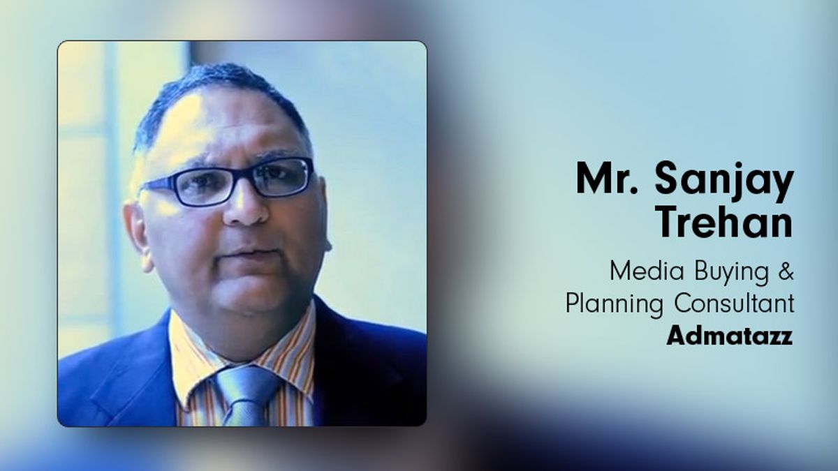 Admatazz brings Sanjay Trehan on board as consultant