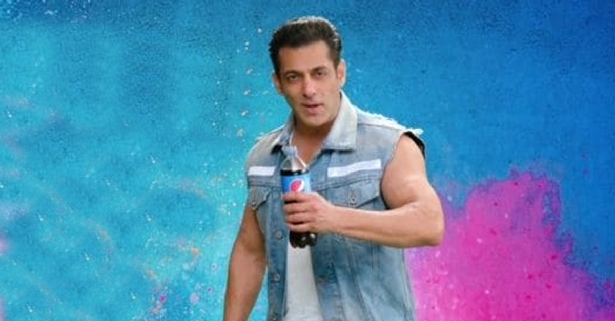 Salman Khan urges people to celebrate ‘Distance Wali Holi’ in Pepsi’s ...