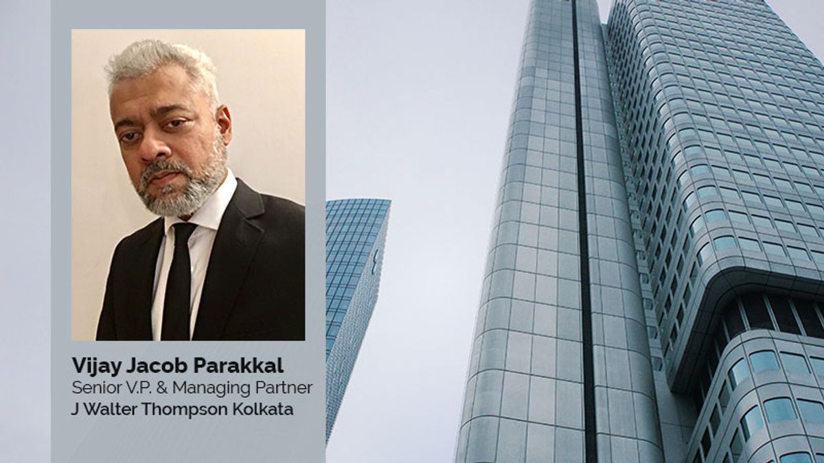 Vijay Jacob Parakkal joins as the head of J Walter Thompson Kolkata