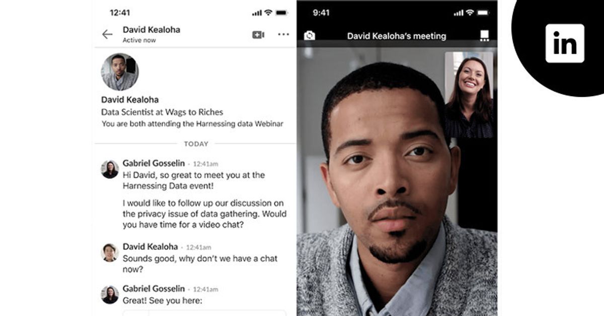 LinkedIn launches Microsoft-powered native video meetings