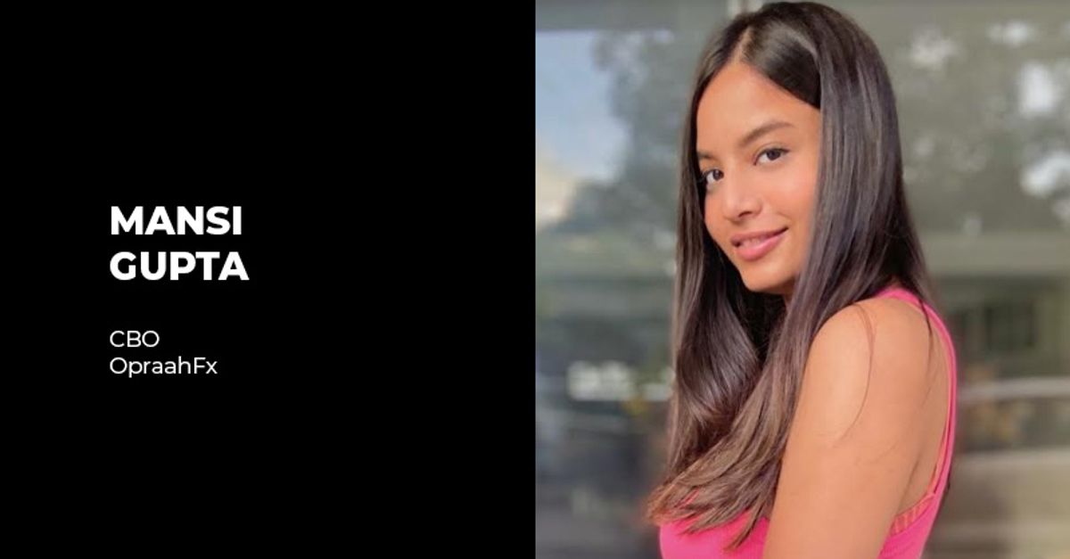 OpraahFx appoints Indian gamer Mansi Gupta as CBO