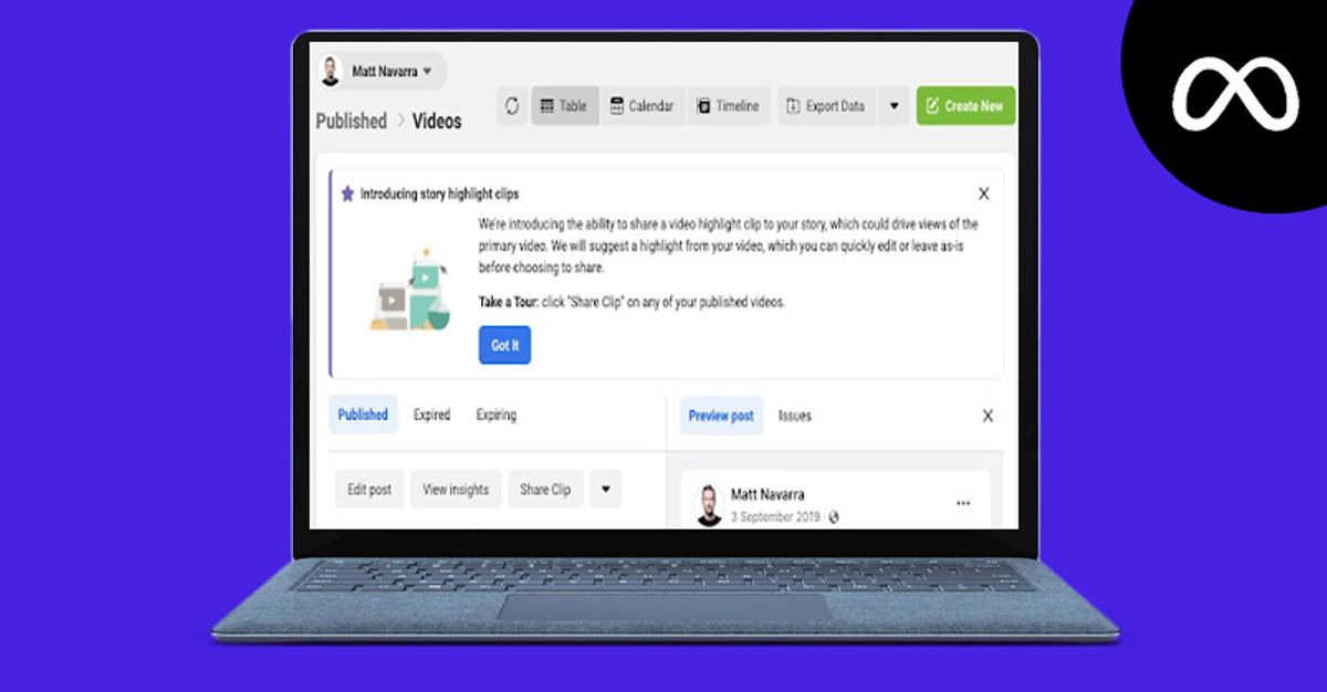 Facebook tests new feature for Creator Studio