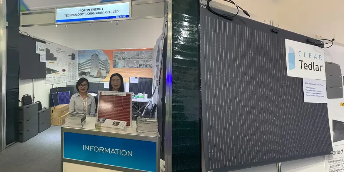 New flexible panels launched at Intersolar