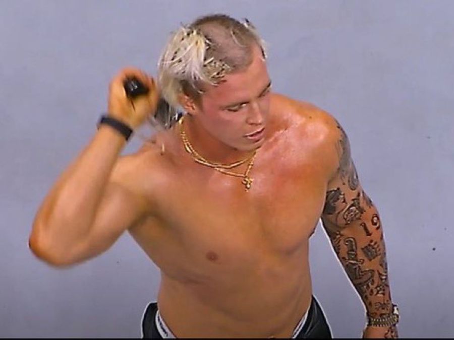 WATCH: Kyle Fletcher shaved his head to prove a point against Will ...