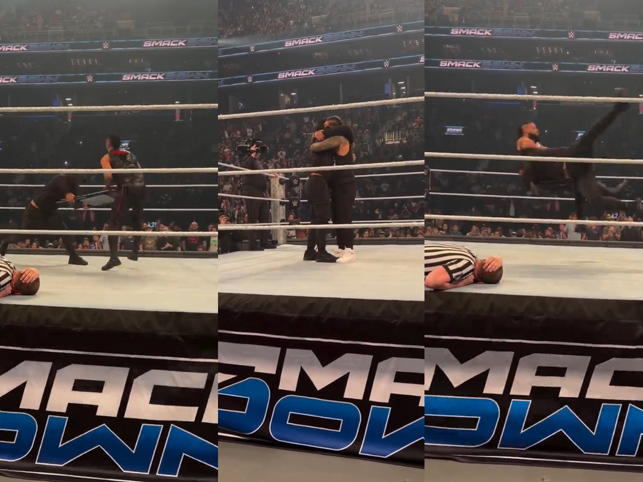 WATCH: Jey Uso and Jimmy Uso reunite on WWE Smackdown