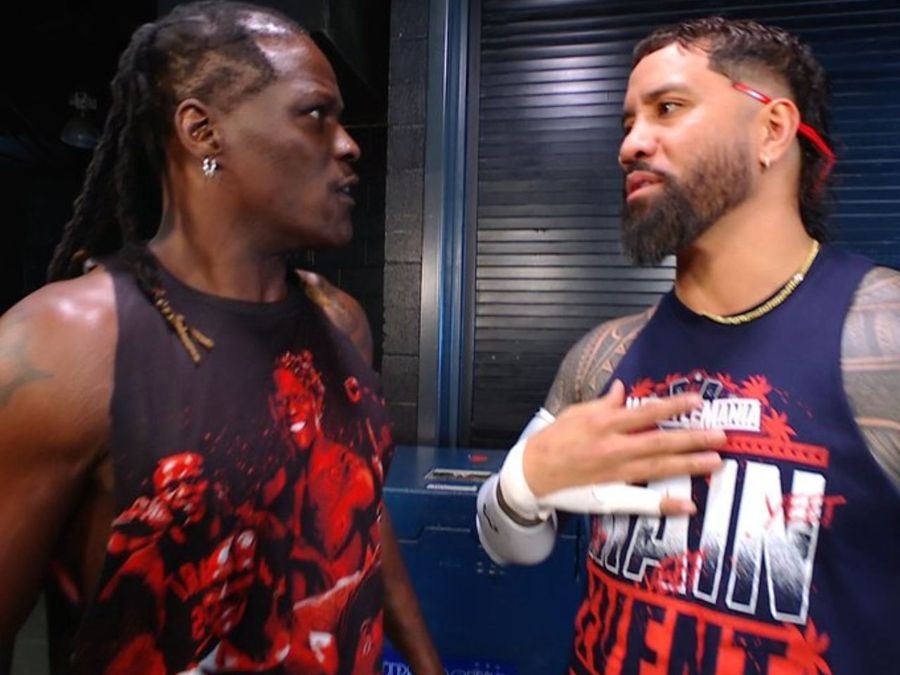 R Truth confuses Jey Uso to be a King of the Ring